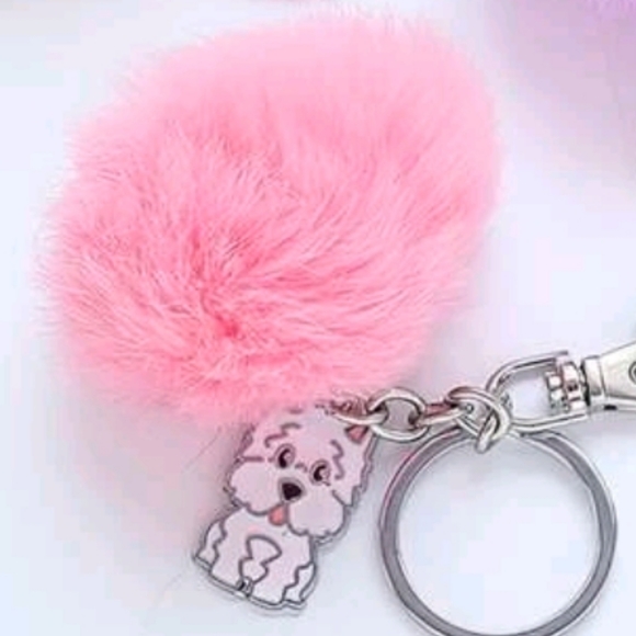 Dog | Dog Pom Pom Keychain | Poshmark